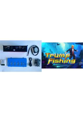 China Trump Fishing  Cabinet Fish Catching Machine 3/4/6/8/10 Players Arcade Game Board for sale