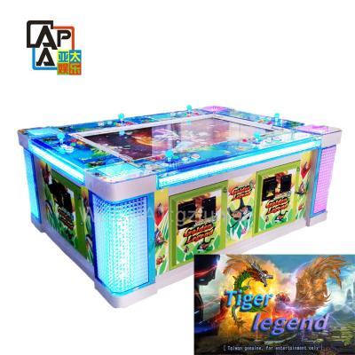 China Tiger Legend Fish  Skilled Arcade Fishing Game  Coin Pusher machine for sale