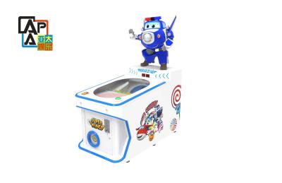 China Super Wings Blue Version Wholesales Kids Coin Operated Racing Kiddie Game Machine for sale