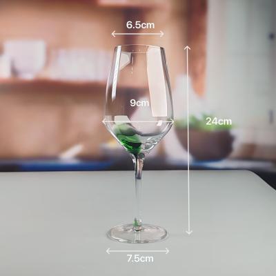 Cina Bicchiere di vino rosso trasparente Martini per festa in vendita