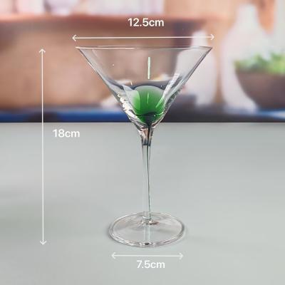 Cina Bicchiere di vino rosso trasparente Martini per festa in vendita
