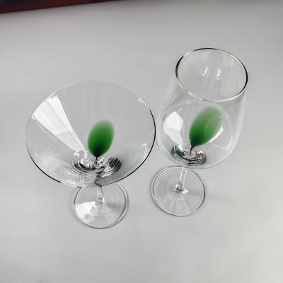 Cina Bicchiere di vino rosso trasparente Martini per festa in vendita
