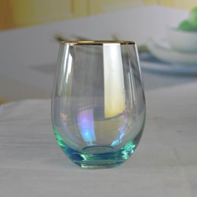 Cina Rim Crystal Wine dorato in vendita
