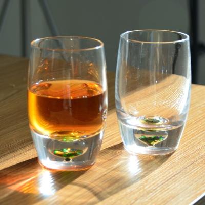 China Parte inferior pesada Crystal Whiskey Glasses à venda