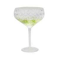 China Optical Pineapple Shape Giant Crystal Cocktail Glasses for sale