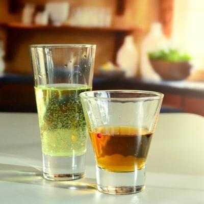 Cina Ristorante inferiore spesso resistente di Drinking Glasses For della chiavetta in vendita