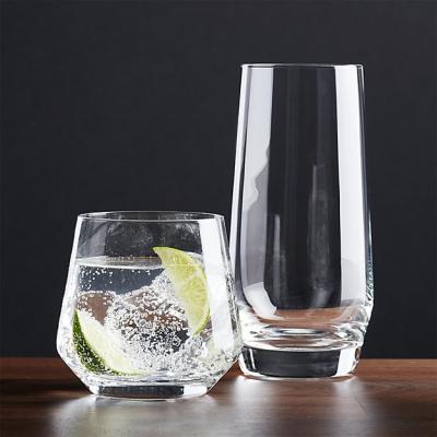 Cina Una chiavetta di vetro Stemless For Ice Tea da 20 once in vendita