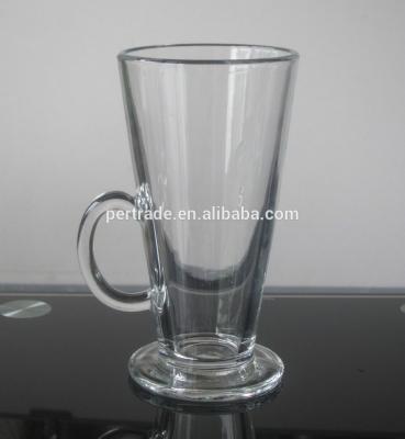 中国 アイルランド様式機械はハンドルが付いている水晶ウィスキーのタンブラーを作った 販売のため