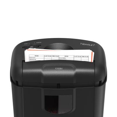 China P4 8 Sheets Cross Cut Paper Shredder 14 Liter Bin Lift Head,3 Mins Shredding Time,LED Indication for sale