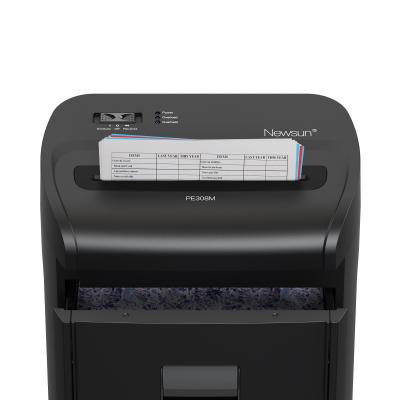 China P5 10 Sheets Micro Cut Paper Shredder 18 Liter Pull-out Bin,8 Mins Shredding Time,Lift Head,LED Indication for sale