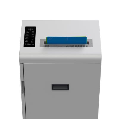 China Commercial Heavy Duty Cross Cut 20 Sheets Paper Credit Card CD Shredder LA5020C with Wheels for Office Home Use for sale