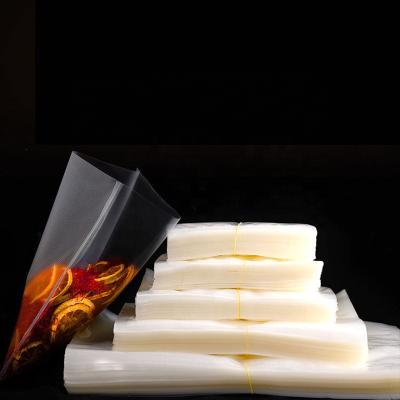 Cina China Supplier Custom Embossed Plastic Transparent Packaging Vacuum Frozen Food Vacuum Bag Sealed Bag in vendita