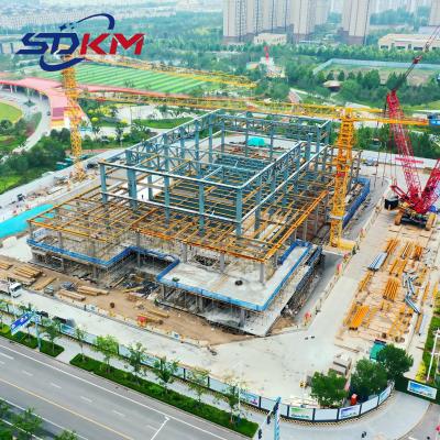China Modular Steel Frame Industrial Building Quick Assemble Large Span Steel Structure for sale