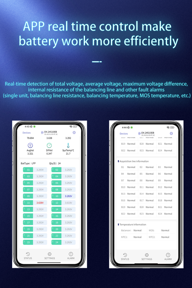 App introduce for 10a smart active balancer