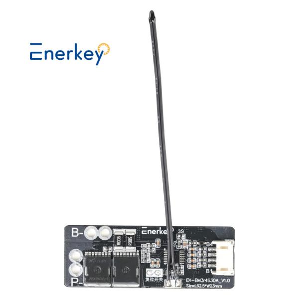 Quality Enerkey 3S 4S 30A BMS With NTC , 18650 Li-ion Lithium Battery Cell PCB for sale