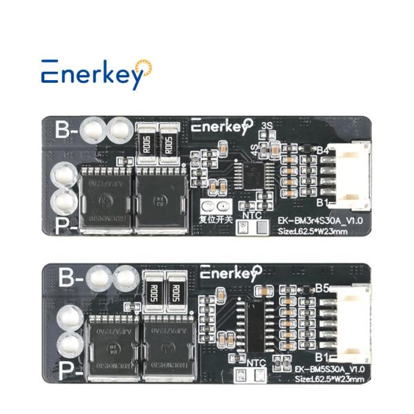 Quality Enerkey 3S 4S 5S 30A PCM BMS Li-ion Lithium Battery 18650 Charger BMS For Drill Motor for sale