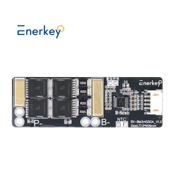 Quality Enerkey 3S 4S 5S 50A 18650 Lithium Battery Protection Board 3.2V Li-ion Battery BMS 4S For Electric Scooter for sale