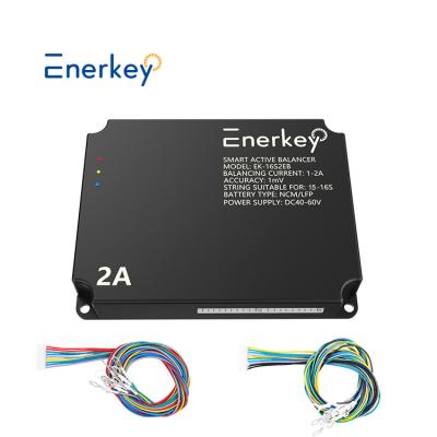 Cina Enerkey Battery Smart Active Balancer Inverter BMS con 15S-16S 100A 150A con corrente di bilanciamento 2A in vendita