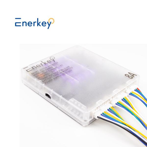 Quality Enerkey BT Mobile App Smart Active Equalizer 8a Lifepo4 Active Cell Balancer For for sale
