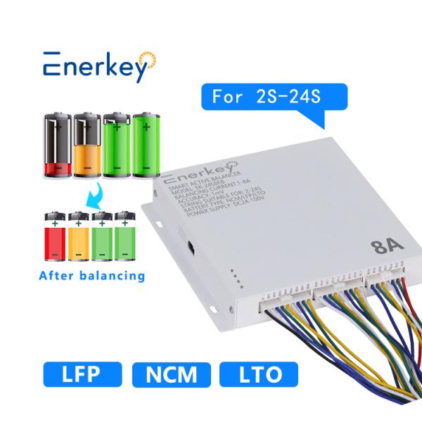 Quality Enerkey 2-24s 8a Active Equalizer Balancer For Li-ion/Lifepo4/Lto Battery Cell Balancing for sale