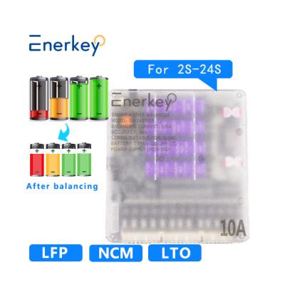 China Enerkey 10a LTO Balancer Smart Active Equalizer para baterias Li-ion Lifepo4 4S 8S 16S 24S à venda