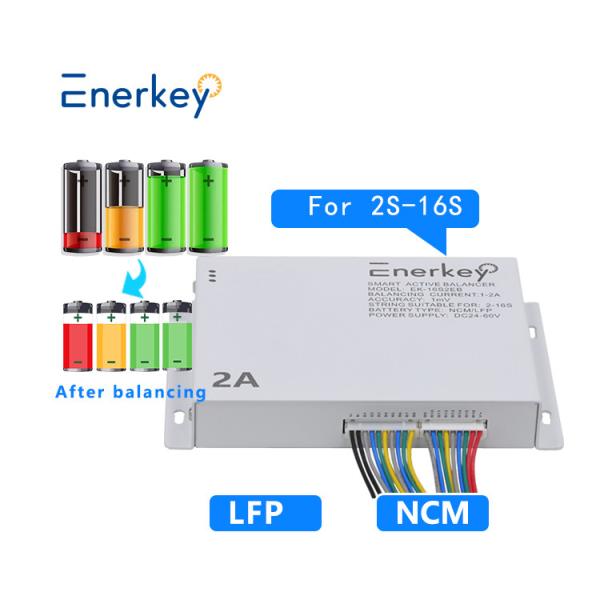 Quality Enerkey 2a Active Smart Balancer With Bluetooth For Lifepo4/Li-ion Battery Cell Balancing for sale