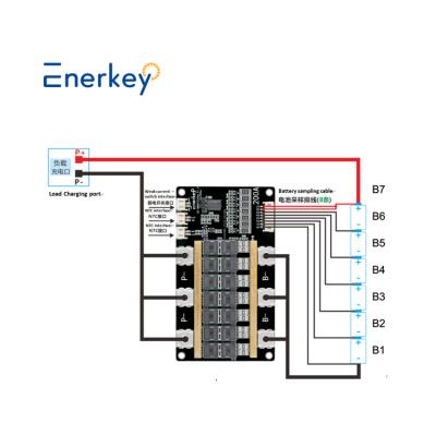 Cina Enerkey 5s 6s 7s 200A PCBA BMS ad alta potenza per batterie Li-ion/Lifepo4/Lto/SIB in vendita
