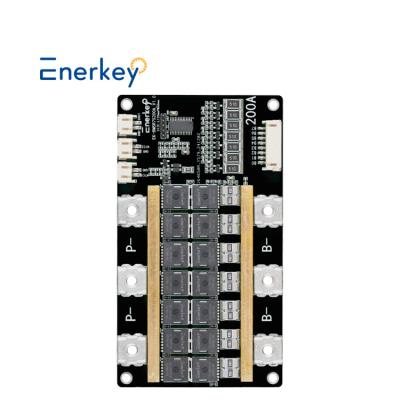 China Enerkey 6s 25.2v 200A Bms Batterie-Schutz-Board für 18650 Li-Ionen-Batterie-Pack Auto Start BMS zu verkaufen