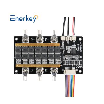 China Enerkey LiFePO4 5s 18.5V 20V Li-ion Energy Storage 200A BMS 5s with Balancing For Solar Panel for sale