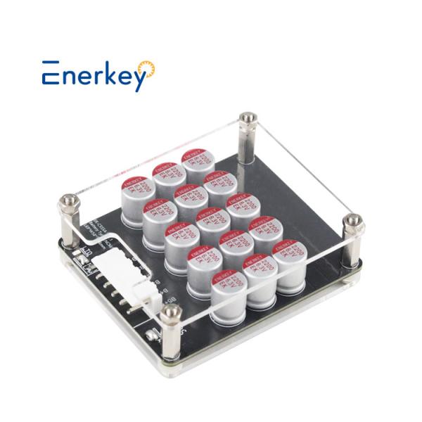 Quality Enerkey 4S 5S 5A Lifepo4 Balancer with Acrylic Plate Li-ion/Lto/Lipo Active Equalizer for EV Pack for sale