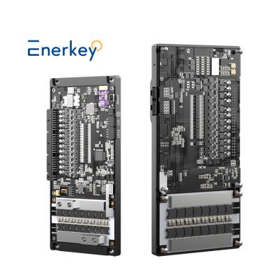 China Enerkey 16S-24S 250A Lifepo4 BMS with 8A Active Balancer and BT/CAN Bus/RS485 for Li-ion/LTO/SIB Battery Power Cabinet for sale