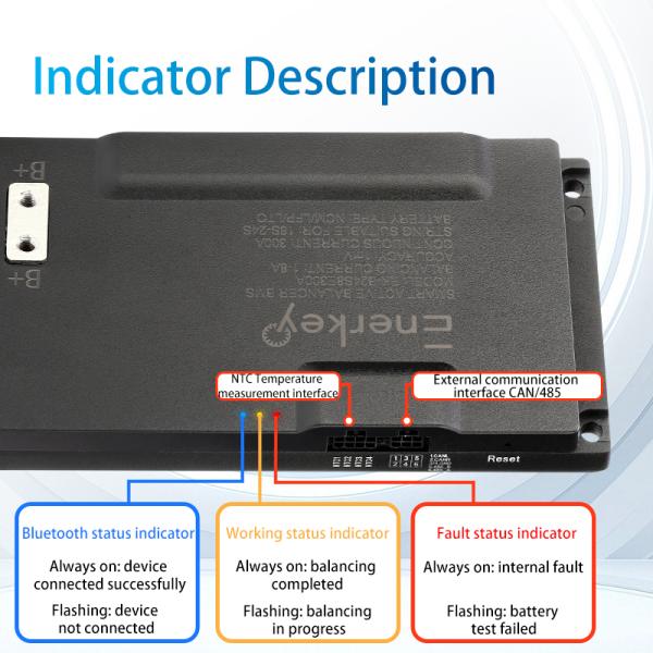 Quality Enerkey BMS Protection Electric Vehicles Smart Bms 16S 17S 18S 19S 20S 21S 22S for sale