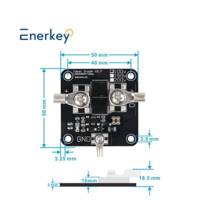 China Enerkey 150V 80A High Current Ideal Diode Module Solar Anti-reverse Charging Anti-Reverse Current Protection for sale