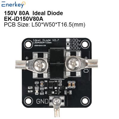 China Enerkey 150V 80A High Current Ideal Diode Module Solar Anti-reverse Charging Anti-Reverse Current Protection for sale