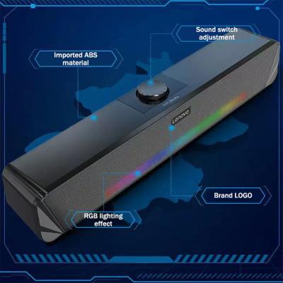 Cina Ingresso 5 V RGB Altoparlante Bluetooth Hi-Fi esterno Design portatile ODM Lenovo TS33-A in vendita