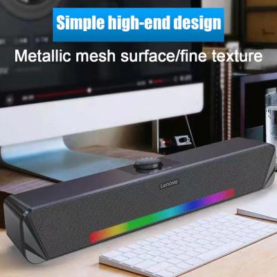 Cina Ingresso 5 V RGB Altoparlante Bluetooth Hi-Fi esterno Design portatile ODM Lenovo TS33-A in vendita