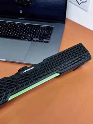Cina Altoparlanti Bluetooth da esterno Monster G02 ODM con sensibilità 45 dB con luce LED RGB in vendita