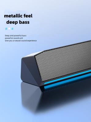 中国 FCC モンスター G01 RGB コンピュータ スピーカー ブラック 1.4m ポータブル Bluetooth スピーカー 販売のため