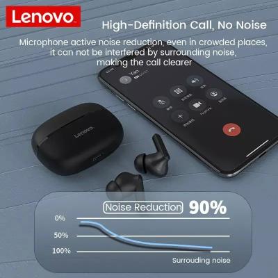 Cina HT05 Lenovo TWS Auricolari wireless Assistente vocale Auricolare Lenovo Tws in vendita