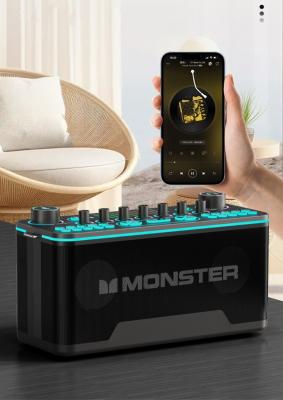 中国 モンスター SK100 RGB マルチメディア ブルーツスピーカー 2*80w 最大出力 販売のため