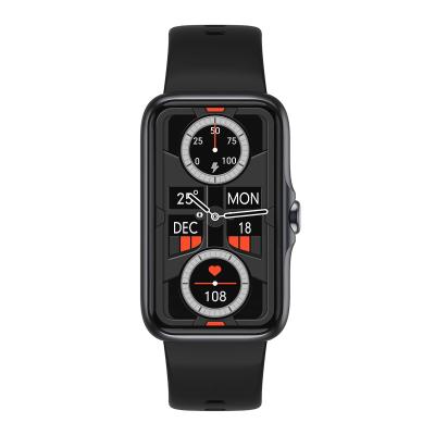 China T54A Waterdicht Zwart Smart Watch 172*320px Display 15 dagen Standby Time Magent Charger Te koop
