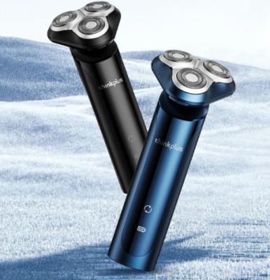 Cina ES60 Electric Shaver With 2000mAh Battery Waterproof IPX7 200-Day Standby USB Charging Black/Blue in vendita