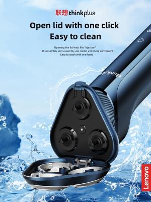 Cina ES60 Electric Shaver With 2000mAh Battery Waterproof IPX7 200-Day Standby USB Charging Black/Blue in vendita