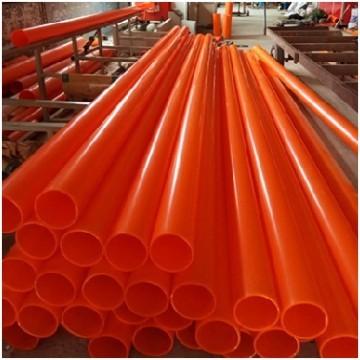 中国 絶縁されたポリ塩化ビニールCPVCの電気水路DN110MM熱抵抗 販売のため
