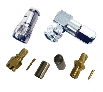 China RF Coaxial Connectors SMA, BNC, TNC, N Type for RF Applications for sale