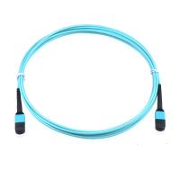 China MPO Fiber Optic Cable High Density Trunk Patch Cord for Data Center Network Systems for sale