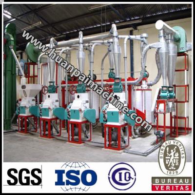 China 25-35 TPD maize milling machine / Export maize milling machine for zambia uganda for sale