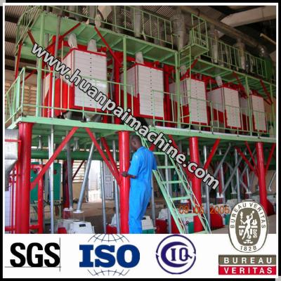 China 25-60T/24H flour milling machine / maize grinding machine / cost of maize milling machine in kenya for sale