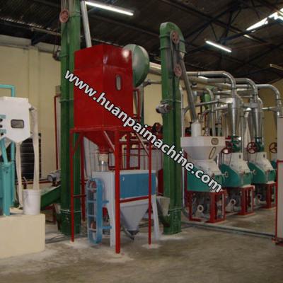 China 5-20TPD maize milling machines for sale in Uganda / grain processing machine / flour milling and packing machines for sale