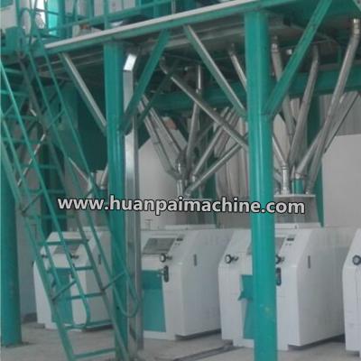 China 50-100TPD mealie meal making machine / cost of maize milling machine in kenya / wheat flour mill for sale